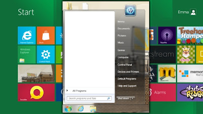 الدرس : إضافة إبدأ أو start إلى الوندوز 8