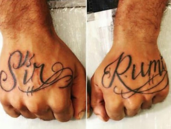 See what an obsessed Jay Z and Beyonce fan did to himself