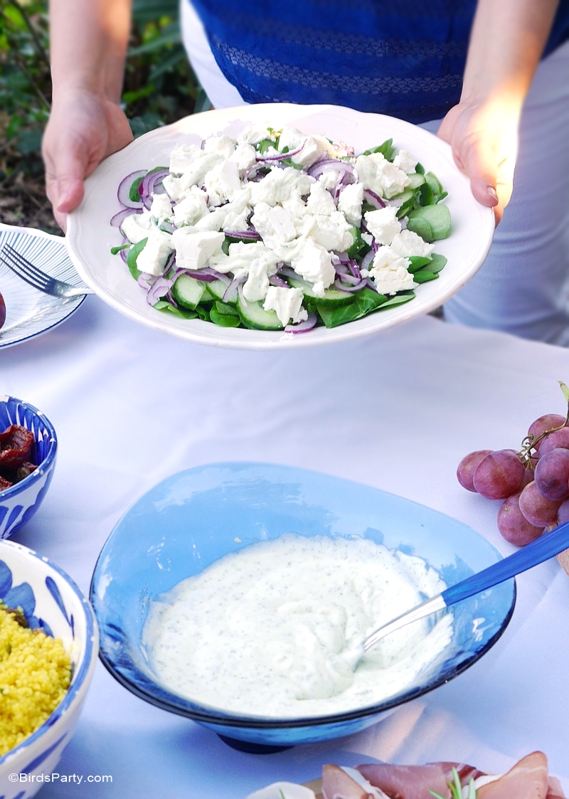 A Mediterranean Inspired Party - Party Ideas | Party Printables Blog