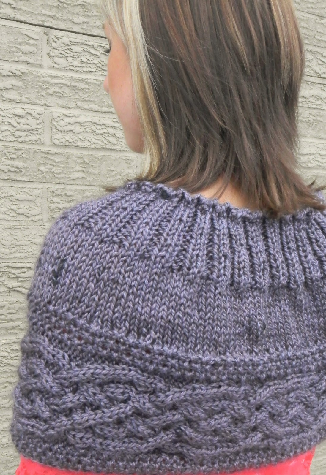 modest creations by michelle: my own capelet design