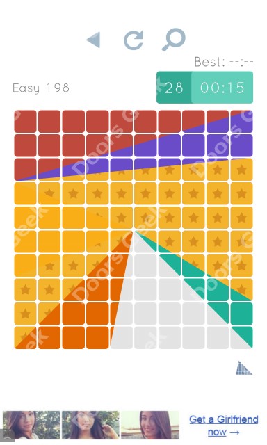 Blocks & Shapes [Easy] Level 198 Solution ~ Doors Geek