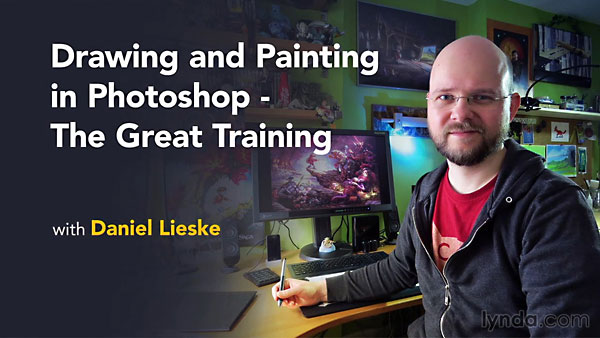 Lynda – Drawing and Painting in Photoshop – The Great Training - ebook-tut
