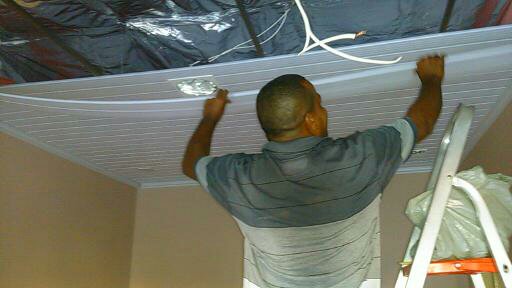 Grupo da Elétrica: REBAIXAMENTO DE TETO COM DESIGNER EM LAMPADAS