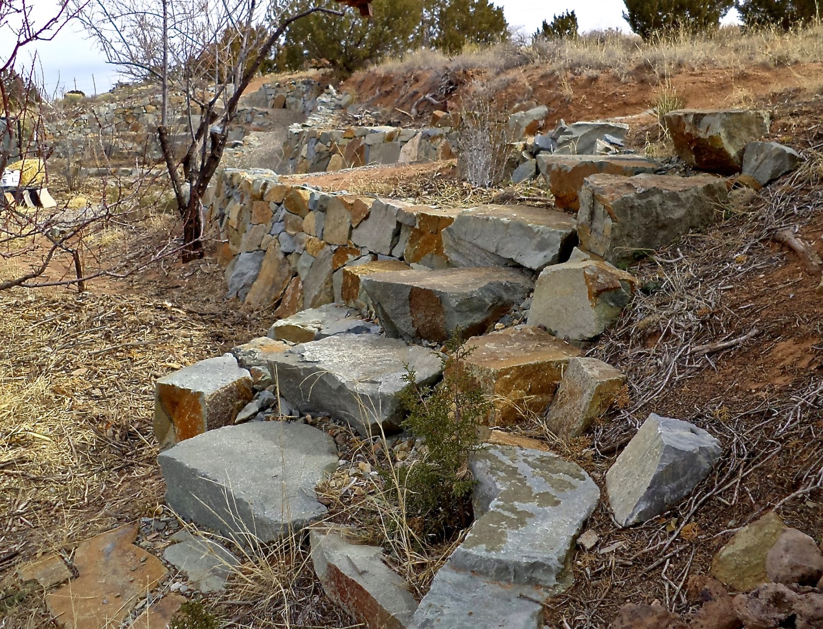 Alt. Build Blog: Tips On Building Dry Stack Stone Walls #7: More On Steps