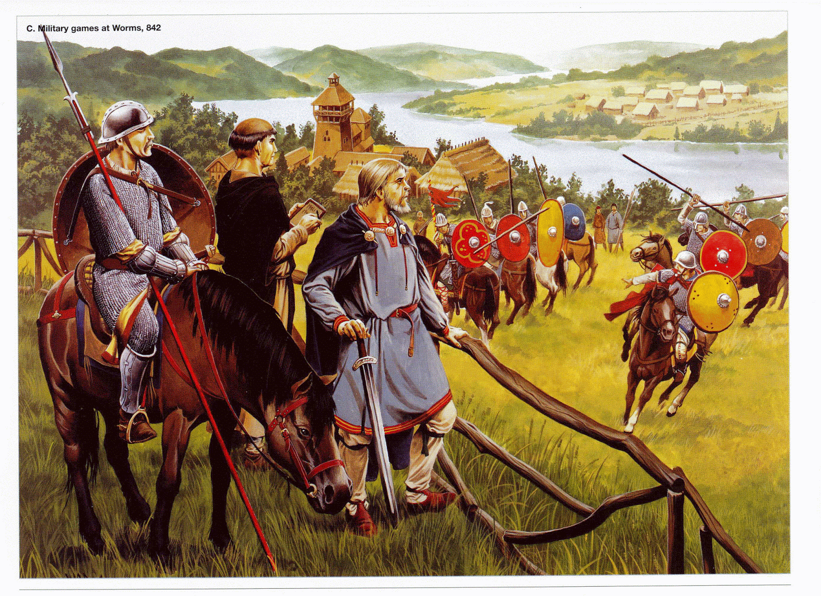 imágeneshistóricas.blogspot.es: Carolingian Cavalryman AD 768-987