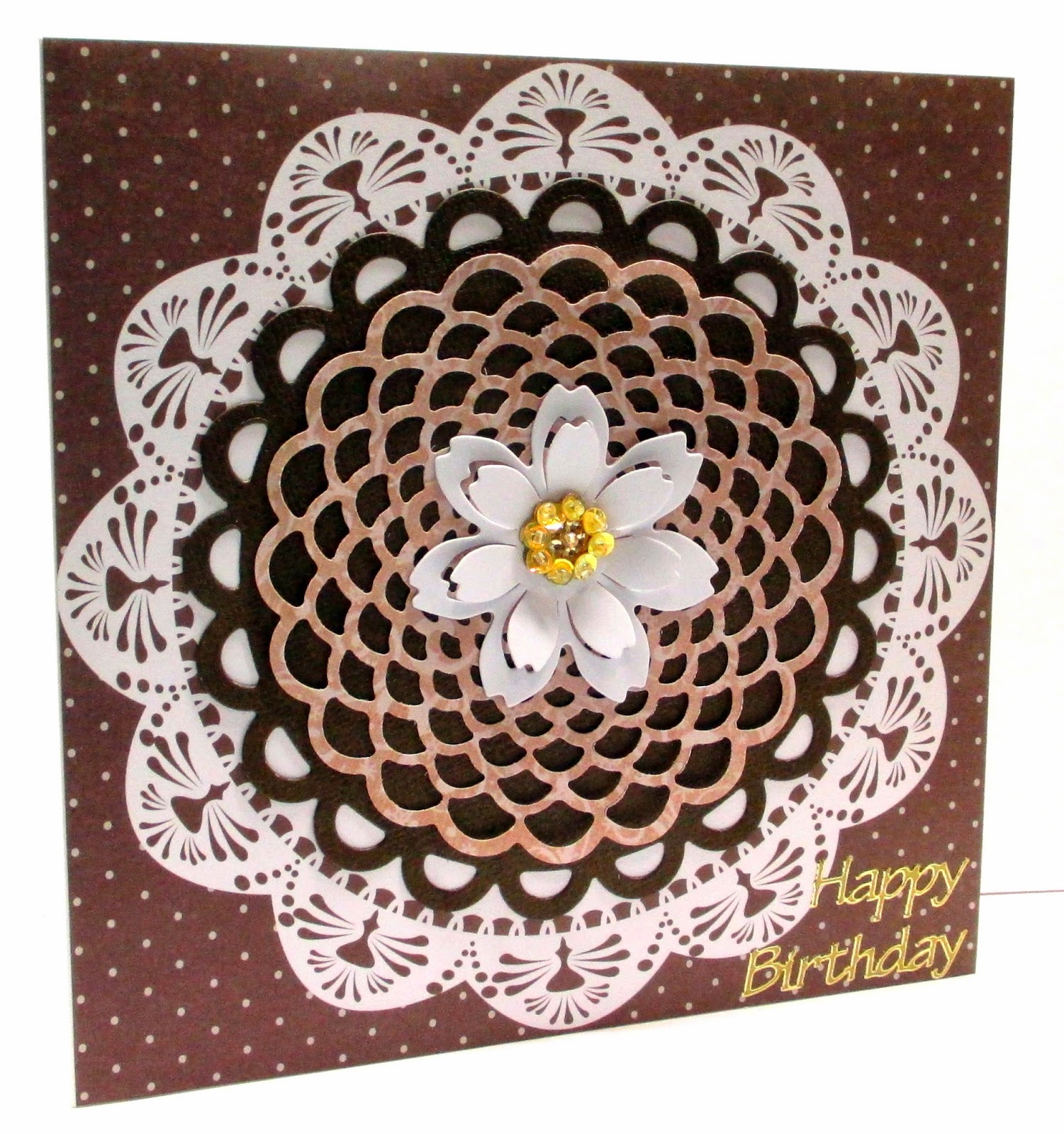 Jenfa Cards: Layered Birthday