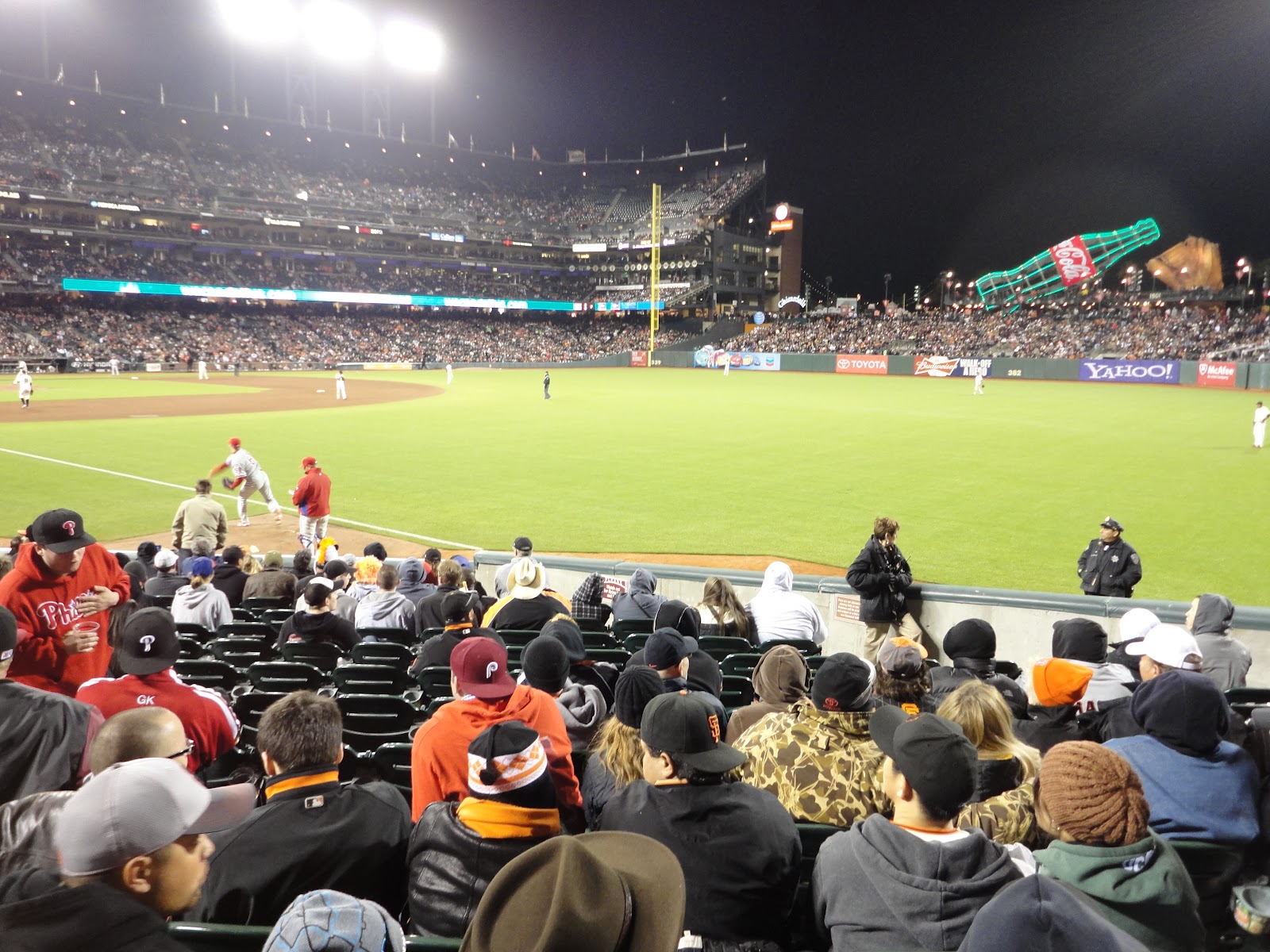 Seat View dataBase: AT&T Park Lower Box 101