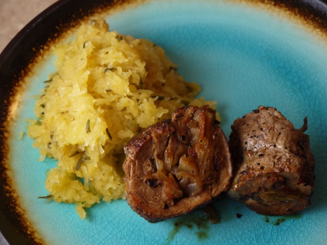 Clockwatching Tart: Stripetti Squash with Sage and Rosemary