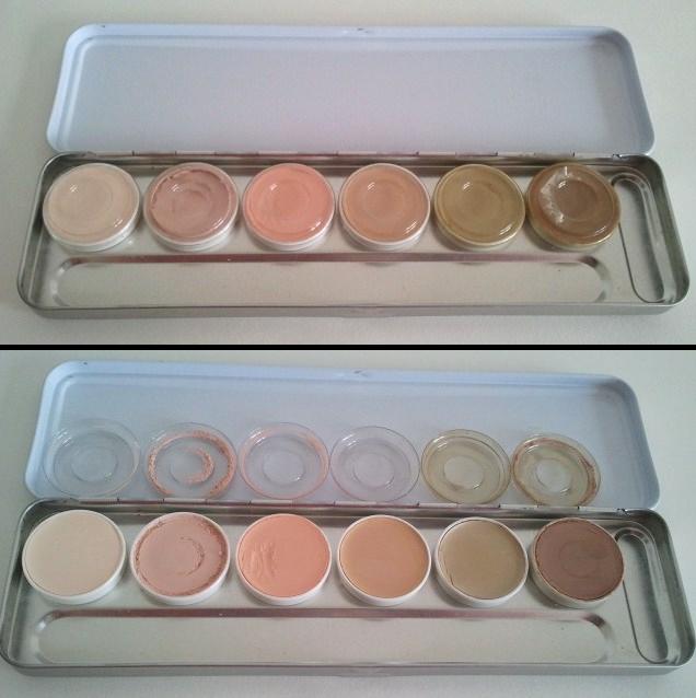 Misscolorin : Paleta de correctores de Kryolan