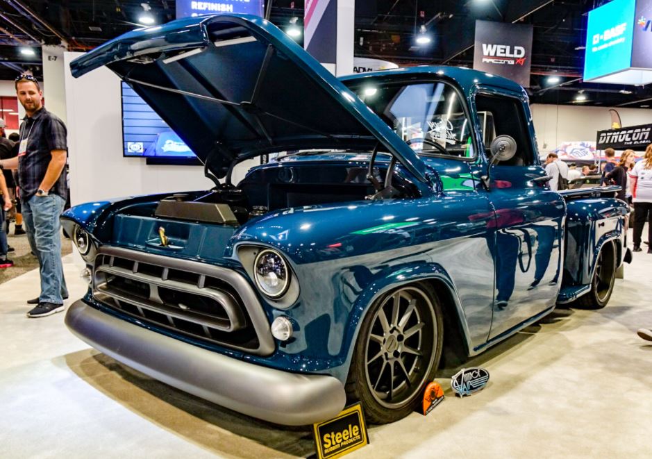Just A Car Guy: Bogi's Garage in Phoenix is building a ’57 Chevy Pickup ...