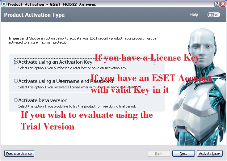 Blog de Toxifier: How to Install ESET AntiVirus NOD32 - Picture ...