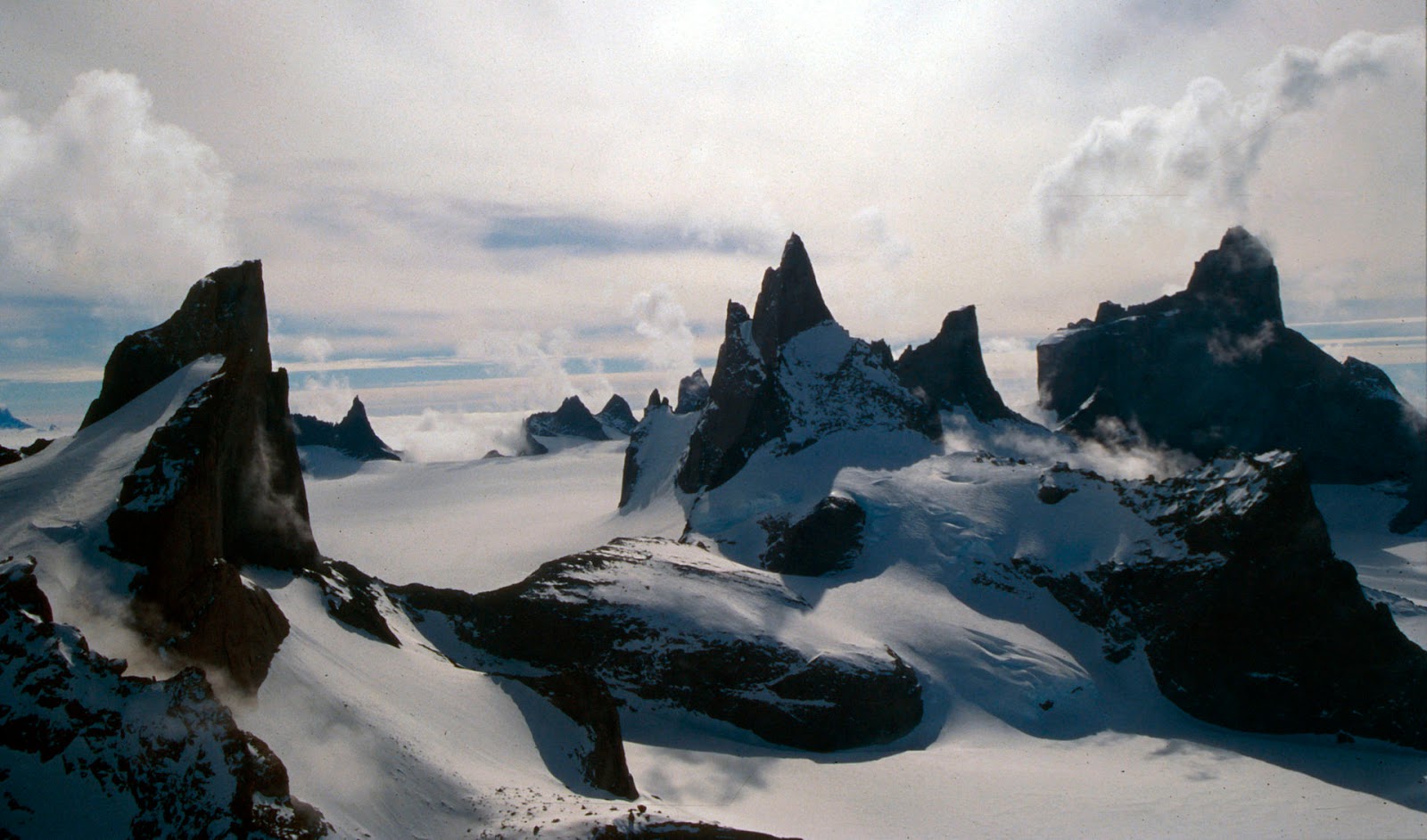Stonehenge and the Ice Age: Drygalski Mountains, Antarctica