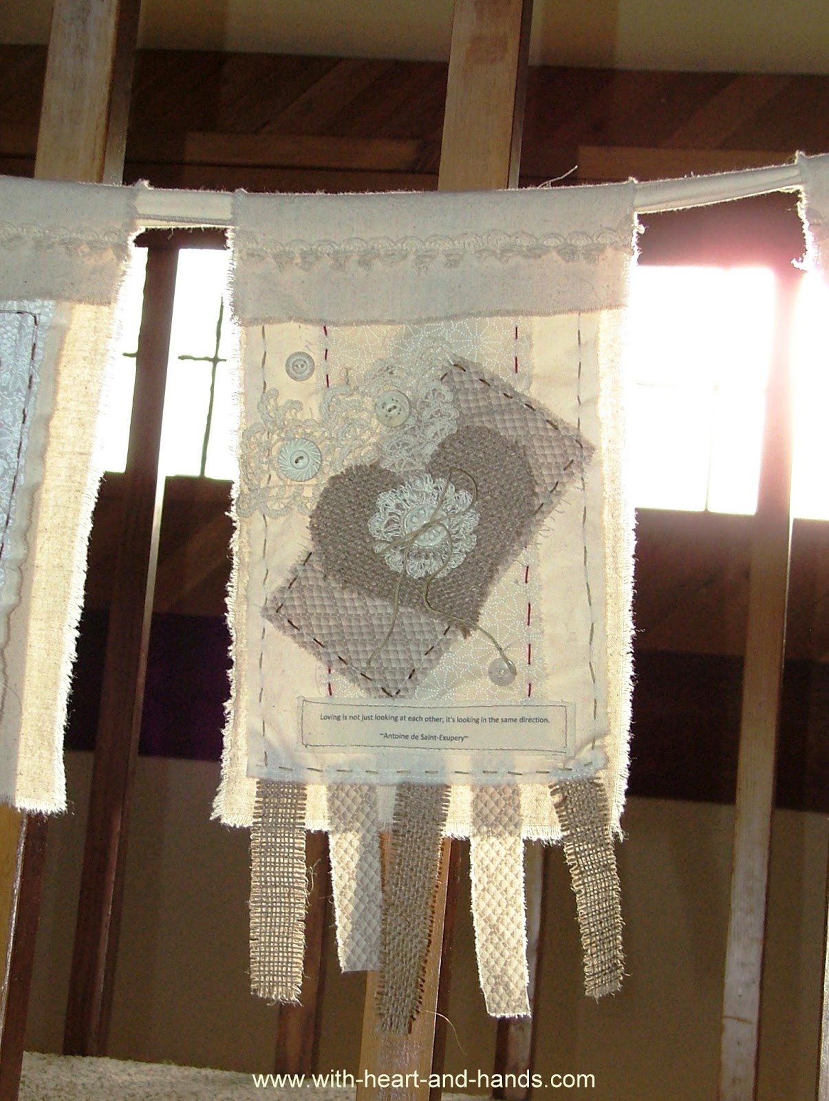 The Prayer Flag Project: Love is...Looking in the Same Direction