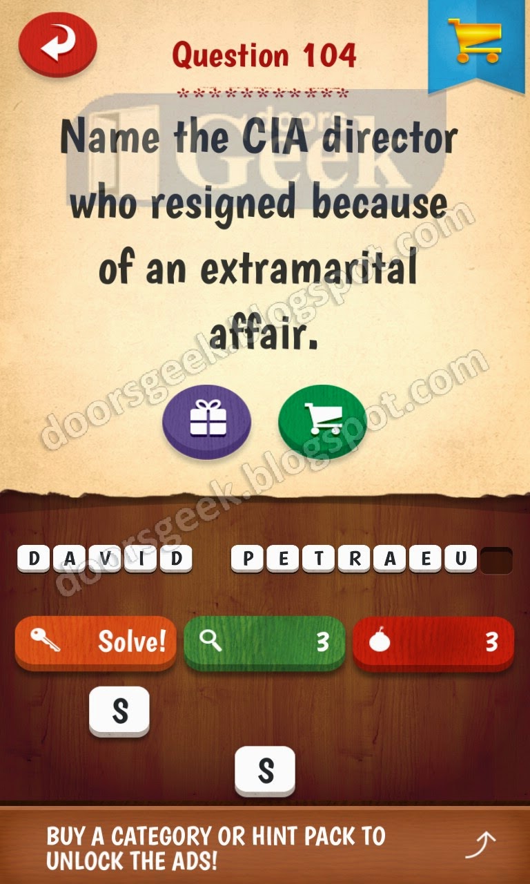 The American Quiz - Level 104 ~ Doors Geek