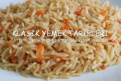 havuçlu basmati pirinç pilavı - KLASİK YEMEK TARİFLERİ