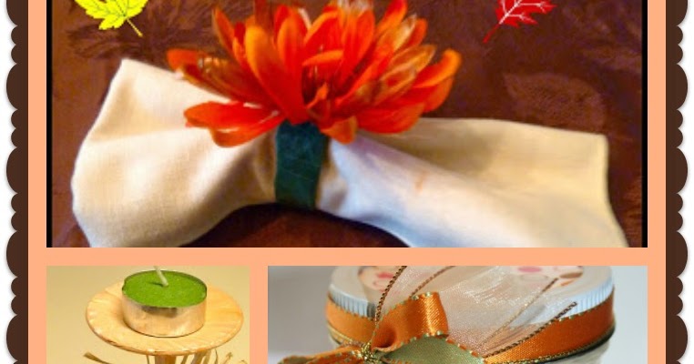 Make it easy crafts: Thanksgiving thoughts and craft tutorials