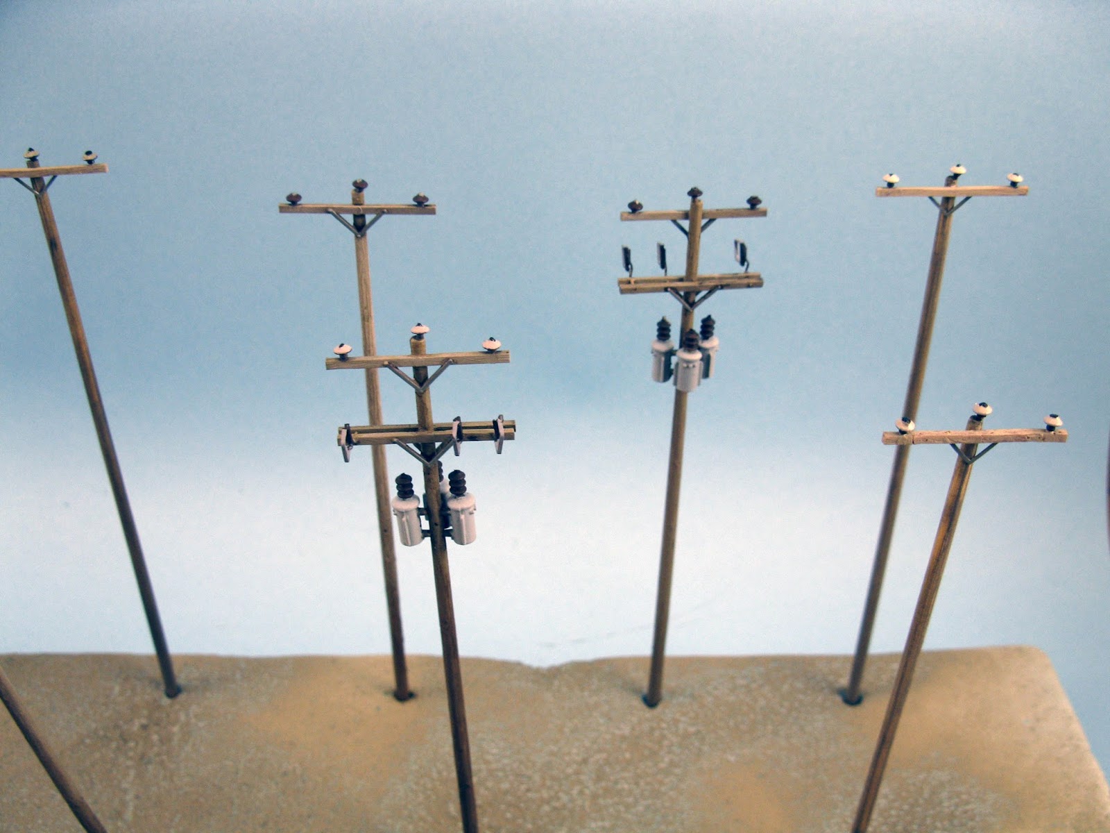 Hedley Junction: Utility Poles Done