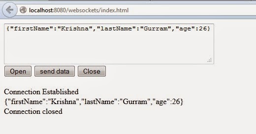 Programming for beginners: websocket : Encoding the data