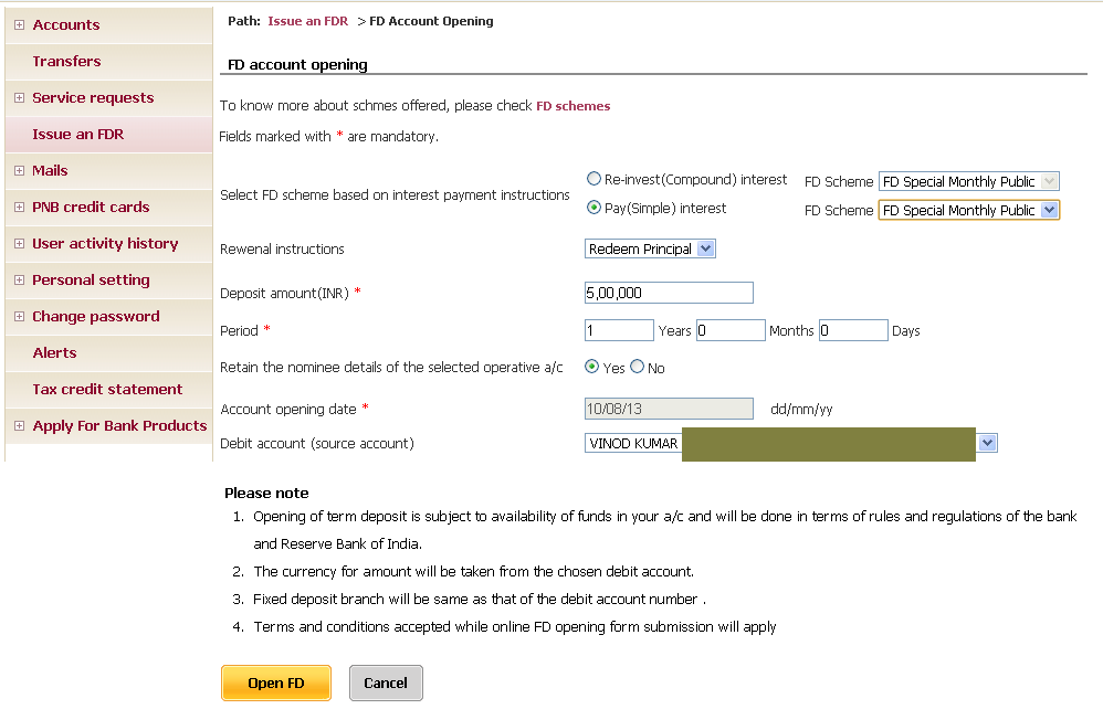 How to Open FD Online | Accounting Education
