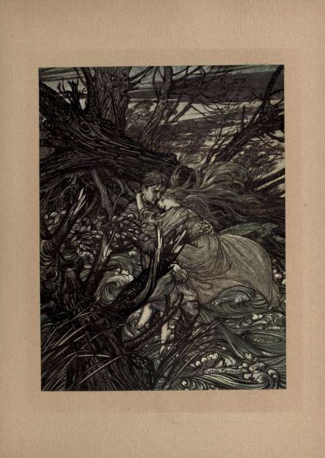 Tracey-anne's Blog: Illustrations of Undine ~ Arthur Rackham ~ August ...