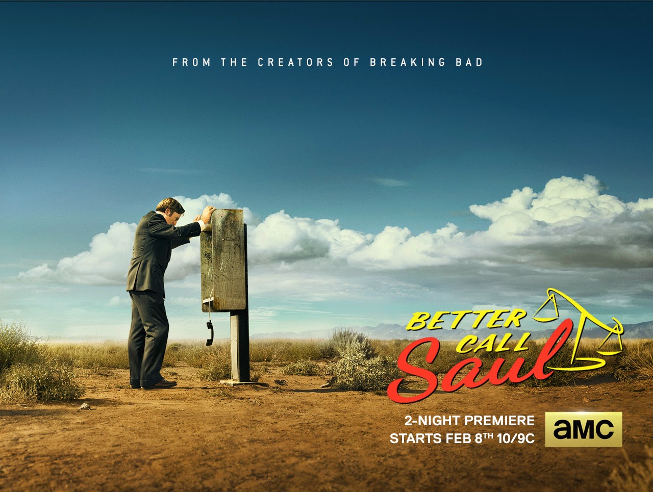 RETRO KIMMER'S BLOG: BETTER CALL SAUL NEW POSTER!! PREMIERES FEB 2015