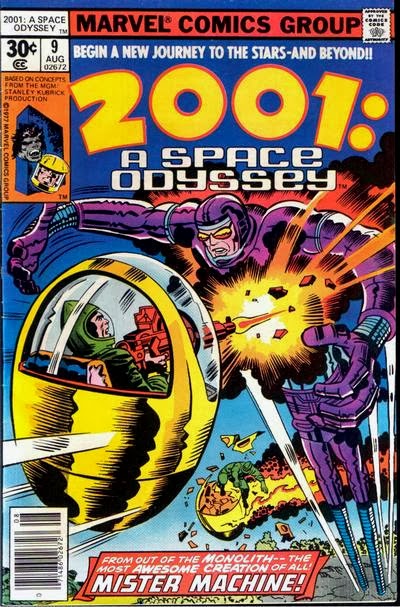 space1970: 2001: A SPACE ODYSSEY Marvel Comics Cover Gallery
