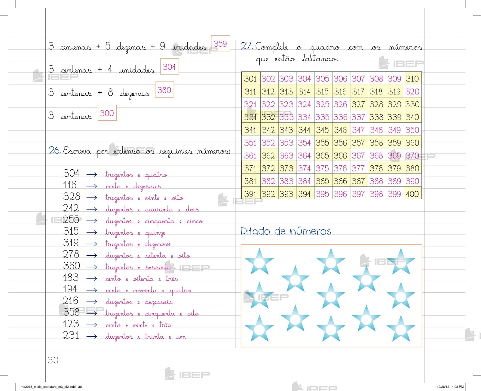 CADERNO DO FUTURO 3 ANO MATEMÁTICA PROFESSOR. - Aprender e Brincar