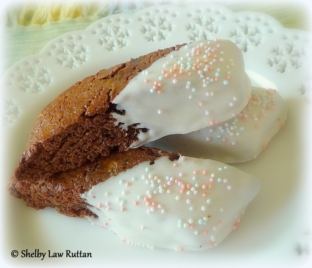 Chocolate Irish Cream Coffee Biscotti - Grumpy's Honeybunch