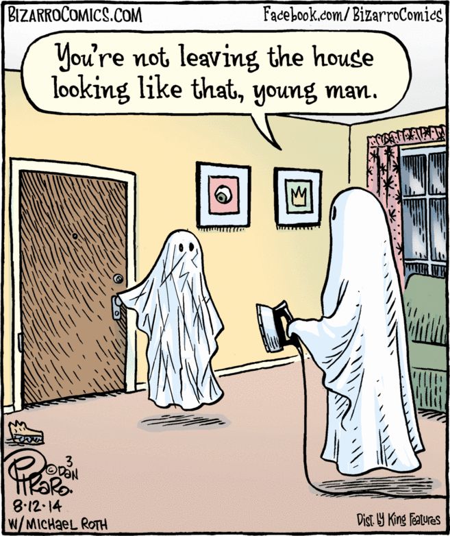 Scared Sheetless: Paranormal Humor: Representible in the Afterlife