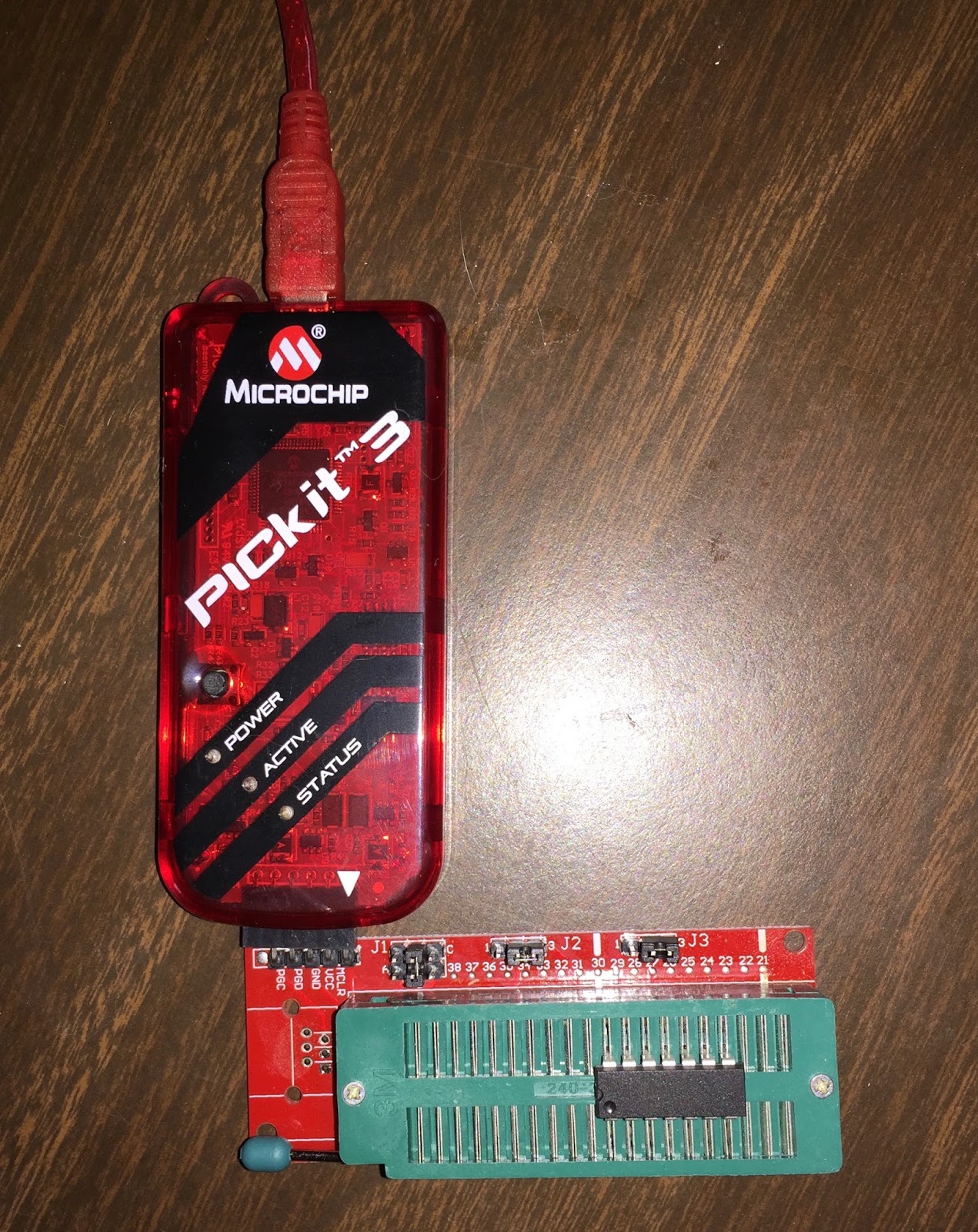 The Boring Ham Radio Part: PICKit3 and DIYMall Board