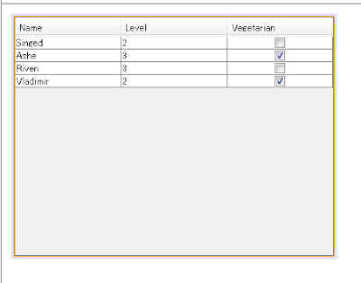 Starting Programming at age 29: Java JTable using NetBeans GUI builder 3