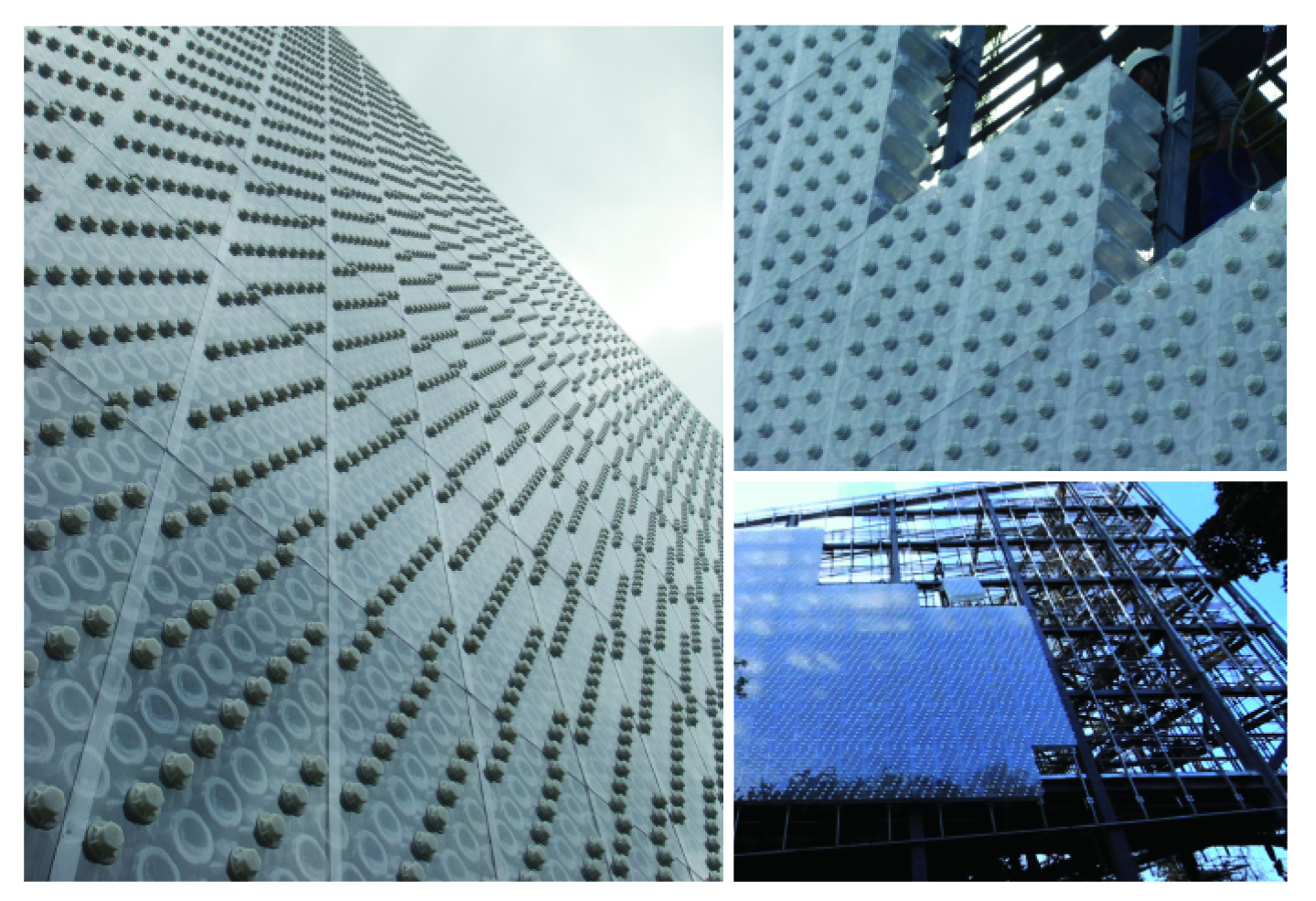 ecococos: sistema constructivo con botellas recicladas: Polli-bricks