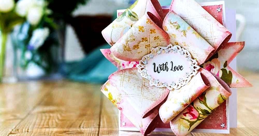 Creative Crafters: Bow card - Template 💖 Tutorial