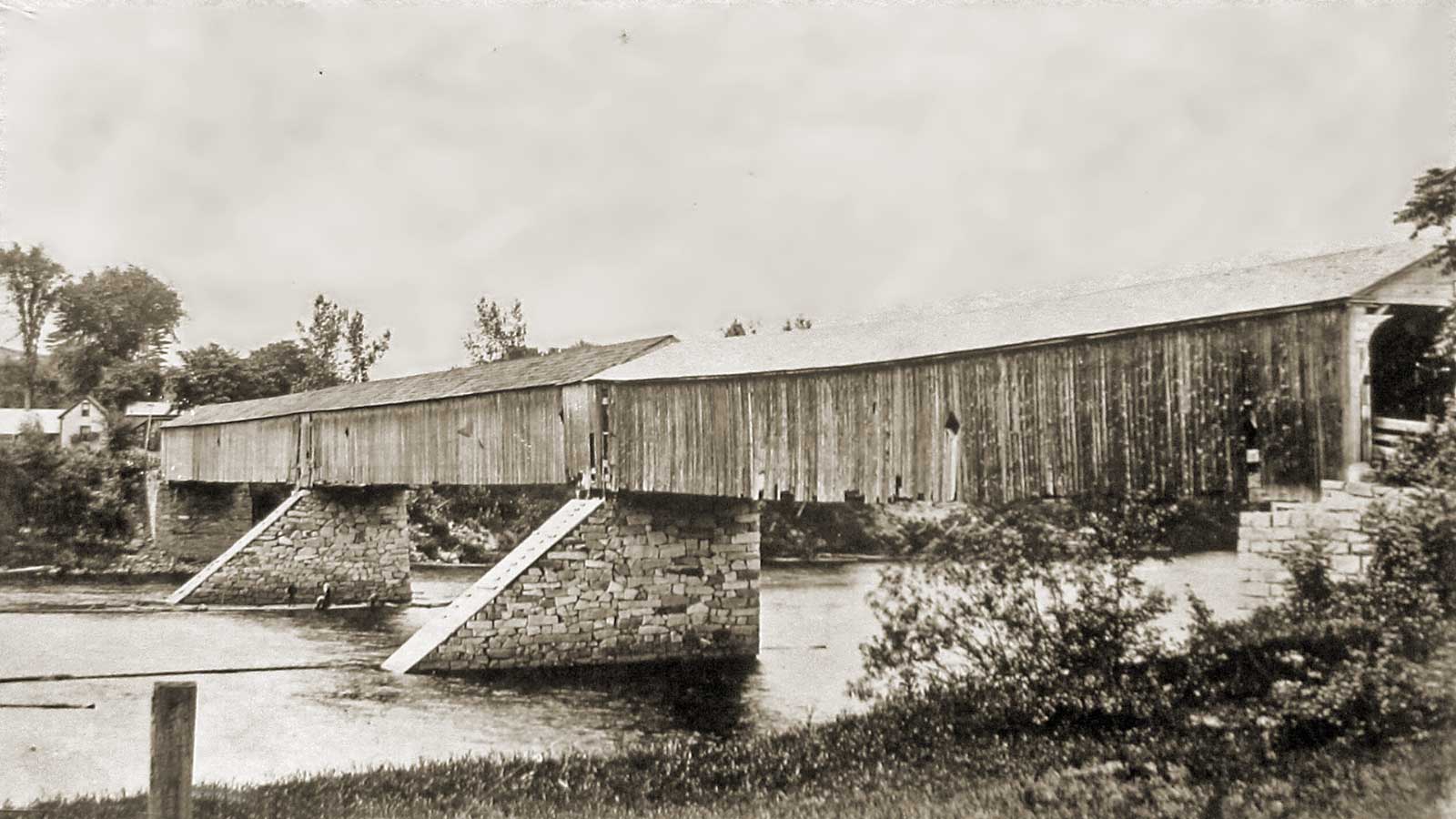 Springfield Vermont News: Ron Patch: The Cheshire Covered Bridge