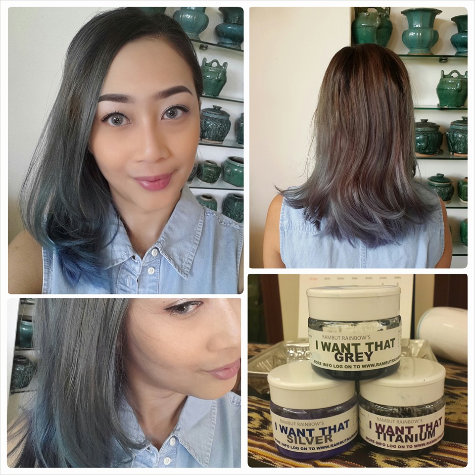 #RambutRainbow : I WANT THAT series, cat rambut silver, cat rambut grey ...