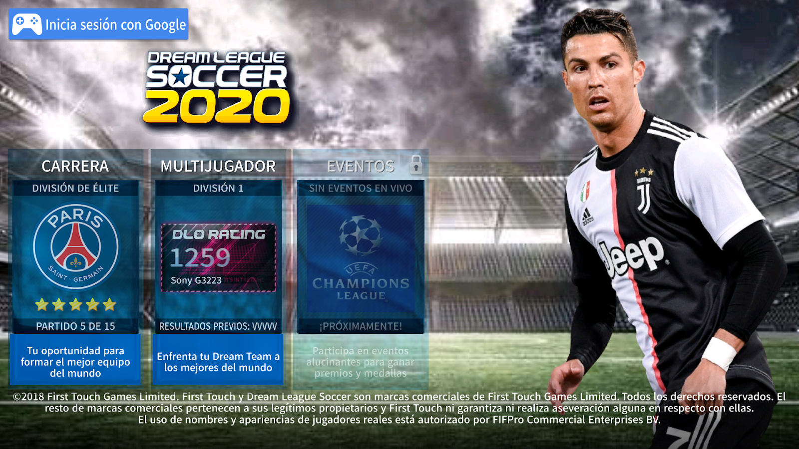 LA LLEGADA DE CRISTIANO RONALDO A LA JUVE EN DLS