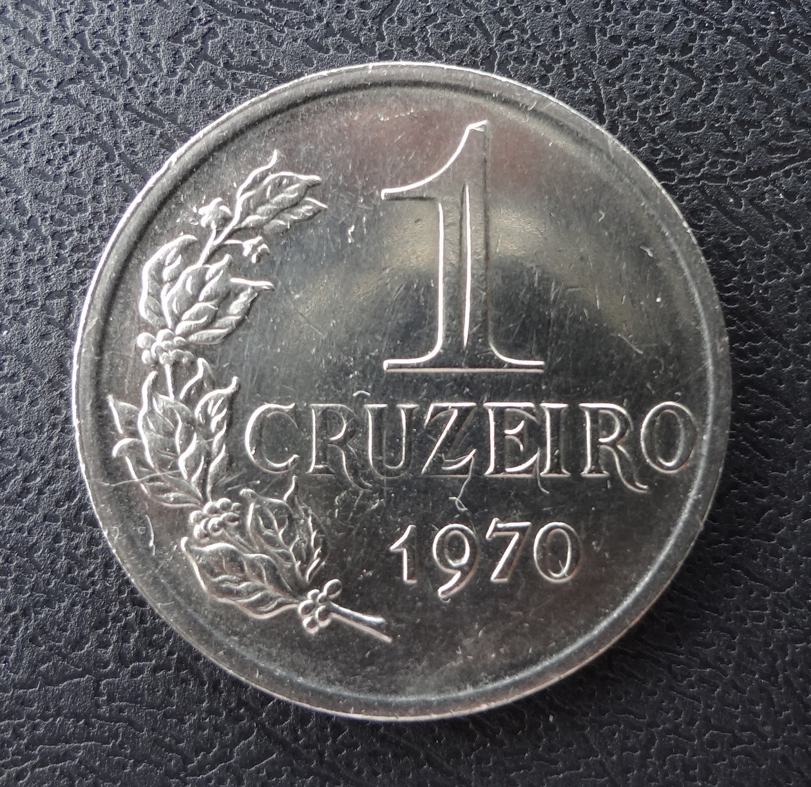 Minha coleção de moedas: Moedas de Cruzeiro - 1970 a 1979 - Brasil