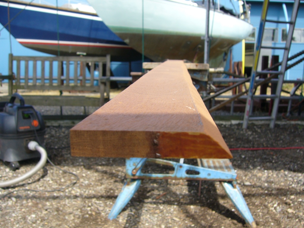 Storebro 34 Rebuilt: Toe Rail and Rubbing stroke