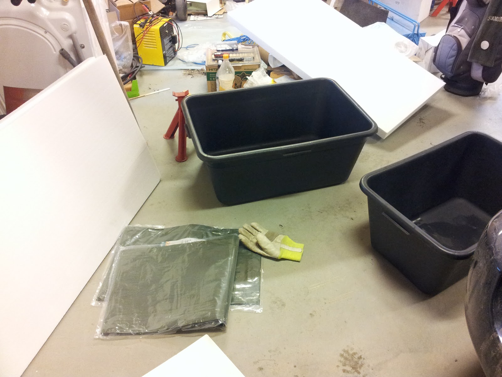 Lingrades: Isolerad vattentunna