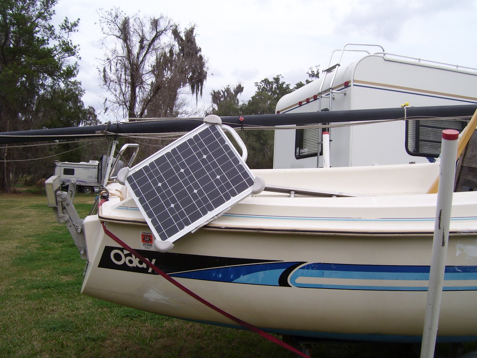 Sixbears in the Woods: Boat Solar