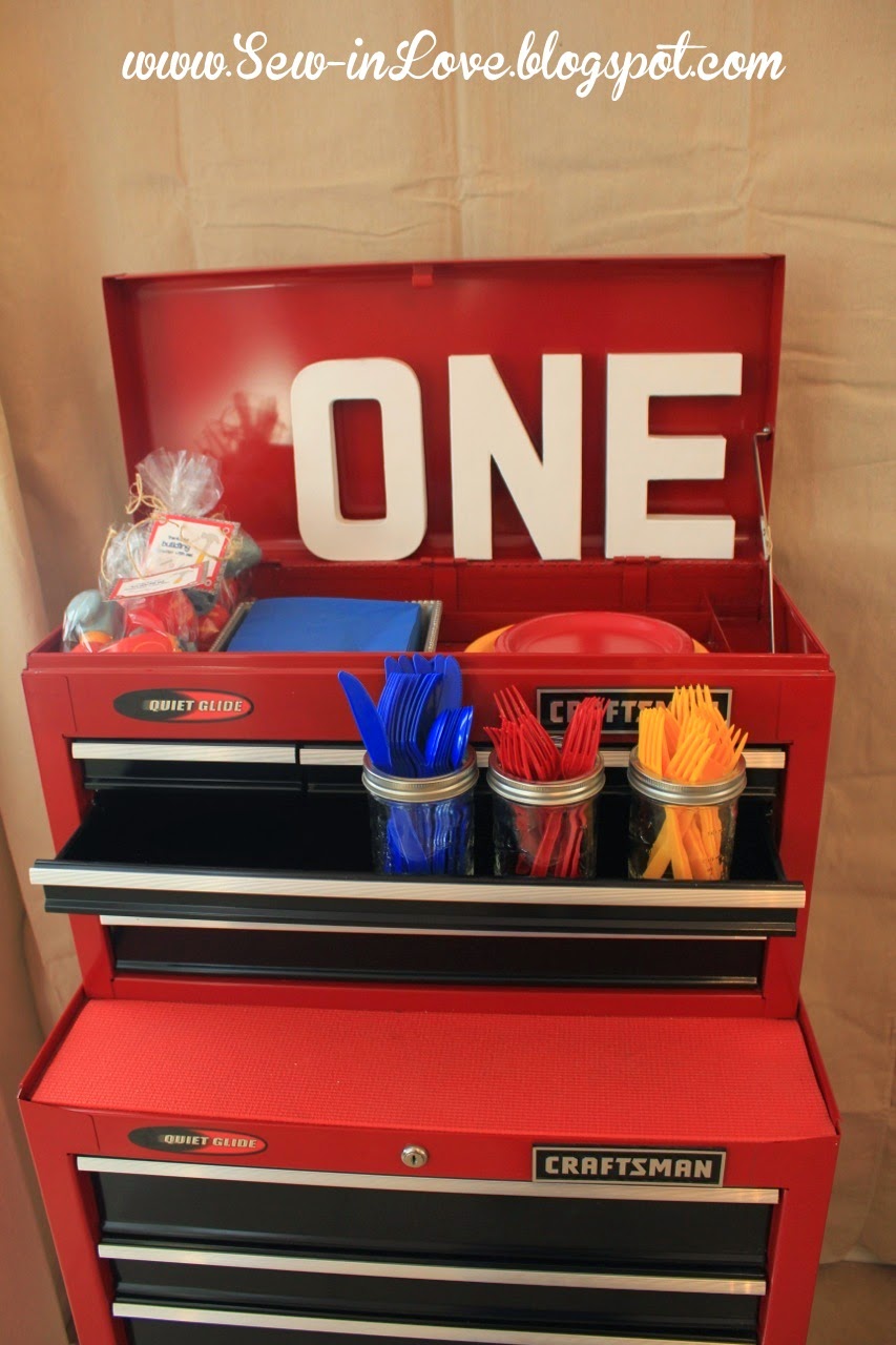 Sew In Love: Luke's Handyman Birthday Party!