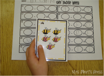 Bees and Math Centers - Primary Press