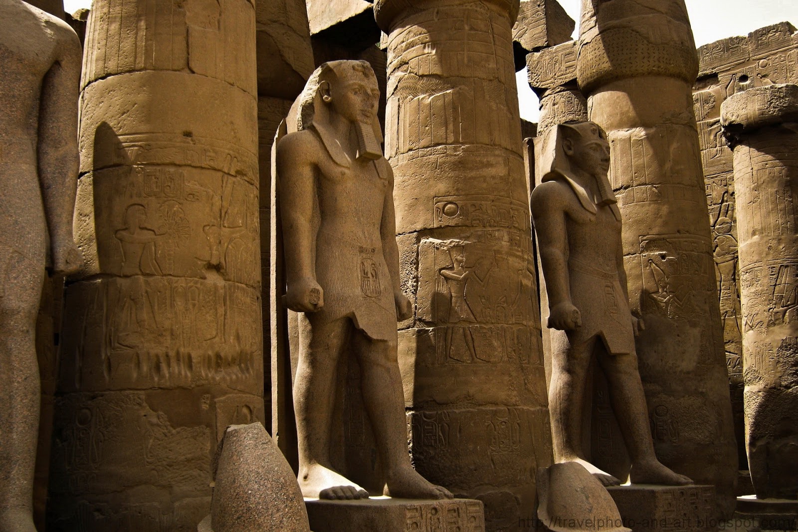 Lukas´s Photos and Graphic Art: Ancient Egyptian Capital of Waset (Part 1)