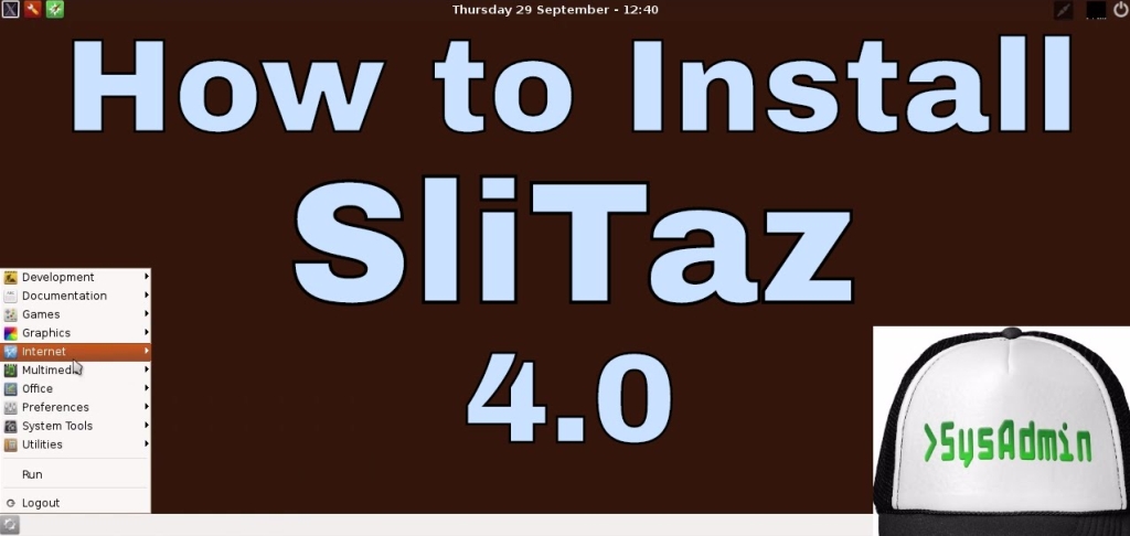 How To Install Slitaz 4.0 Linux In Addition To Review On Vmware | The ...