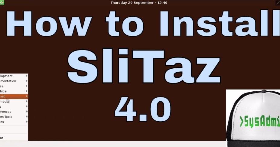 How To Install Slitaz 4.0 Linux In Addition To Review On Vmware | The ...