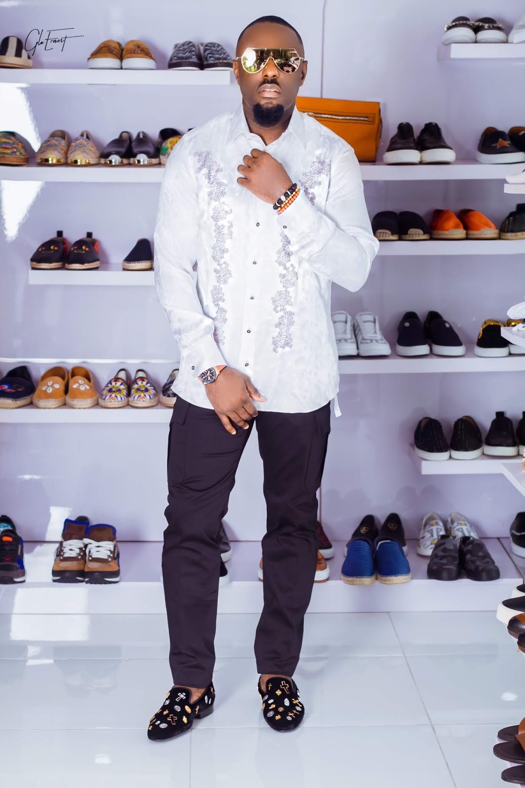 Photos: Jim Iyke signs multi million ambassador deal with Wear It All ...