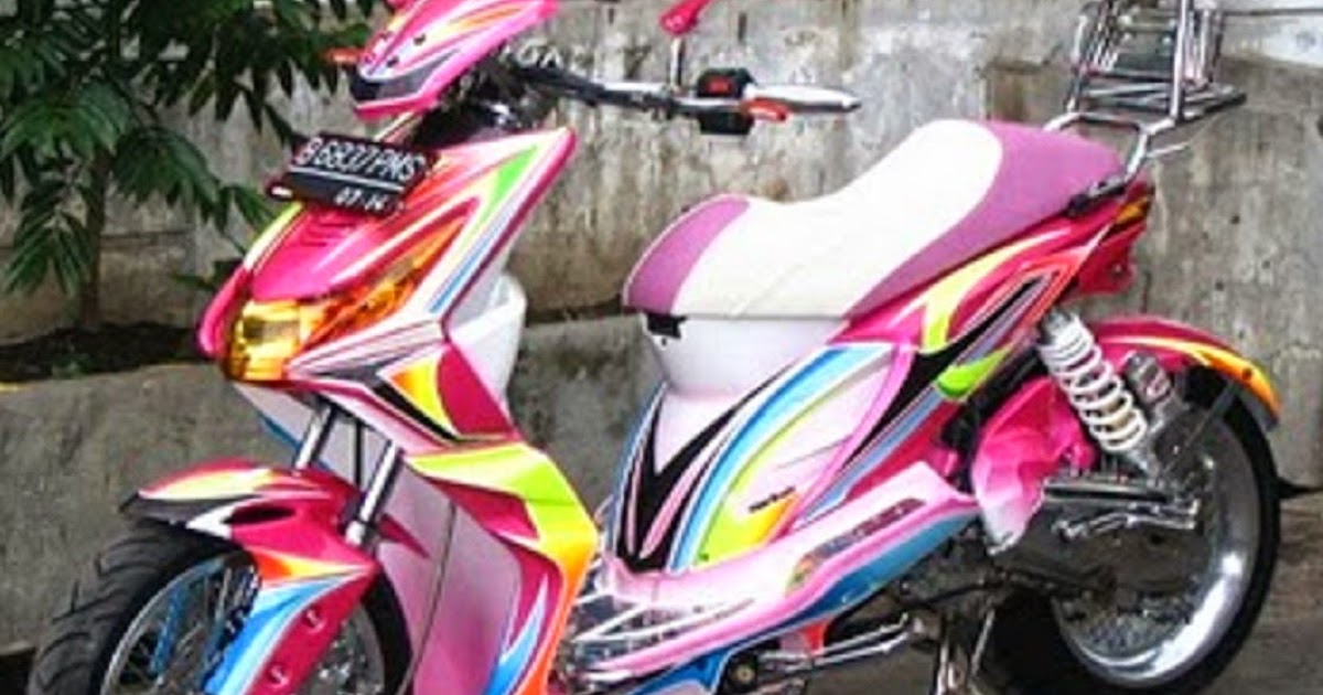 Kumpulan Modifikasi Motor Matic Beat Pop Terbaru ~ Mamah Muda Blogr