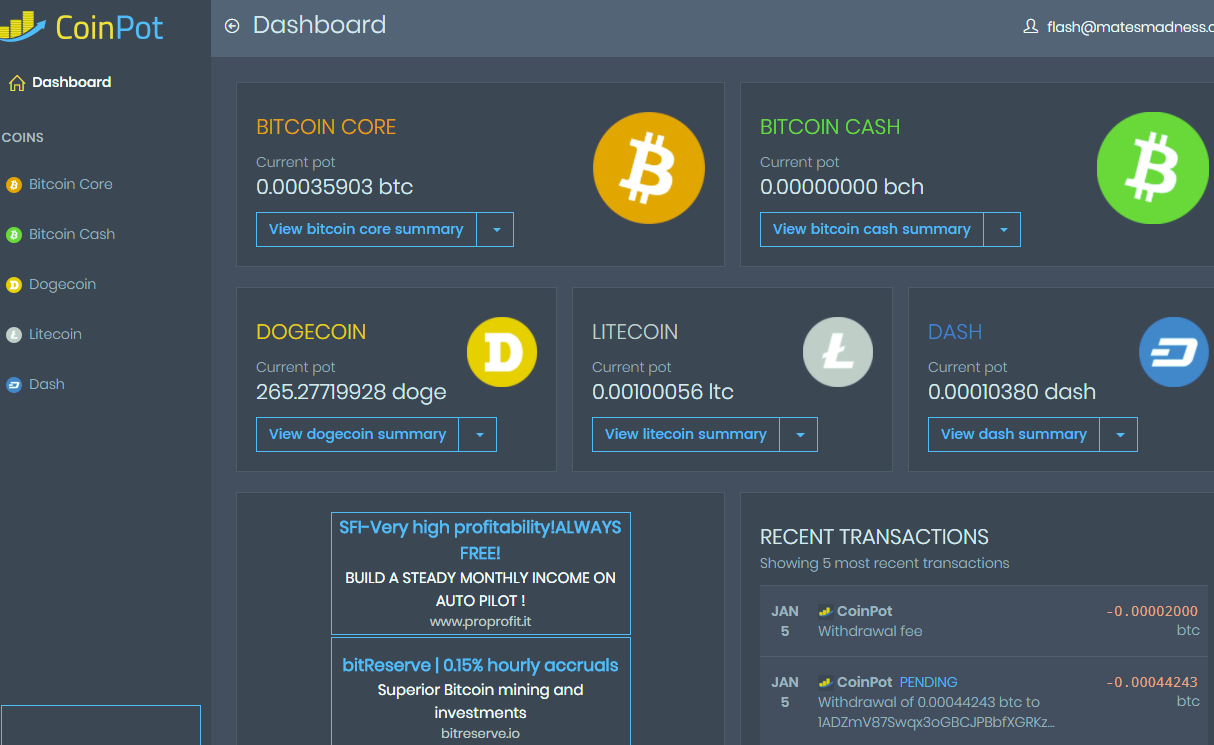 RM Investimentos Digitais: CoinPot: O que é?