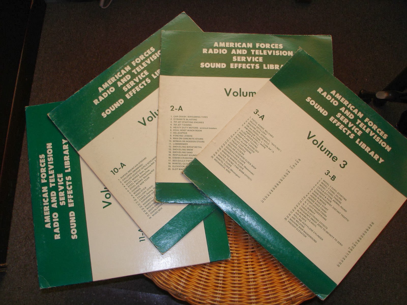 AFRTS Archive: Sound Effects.