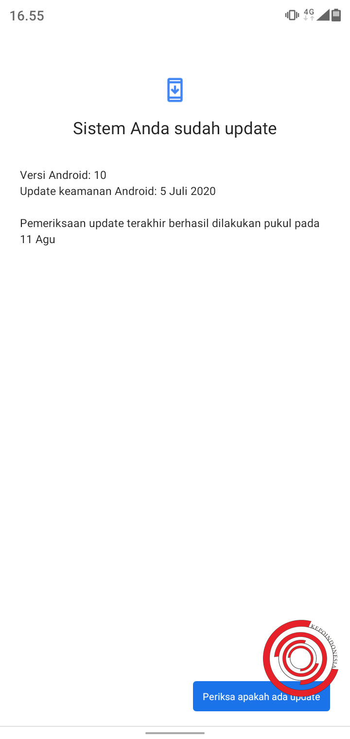 Cara Cek Patch Keamanan Android Sudah Update atau Belum - KEPOINDONESIA